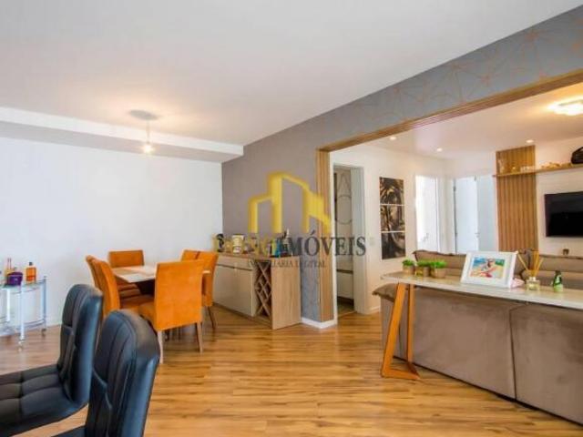 Apartamento 115m² | 2 suítes | Varanda gourmet | 2 vagas | Centro SA