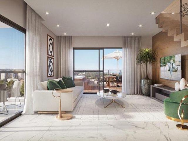 Garden Duplex de 172.29m² no bairro Juvevê, com 2 quartos 2 suítes, 3 banheiros e 2 vagas de garag