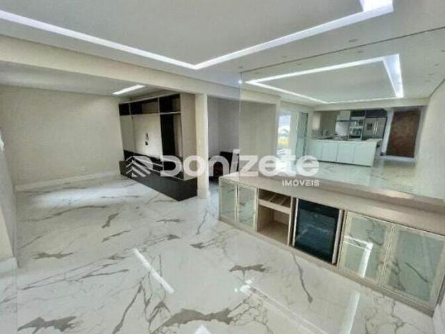 Apartamento 122 m² com 2 suítes, 3 vagas e varanda – Jardim Santo André, Financia