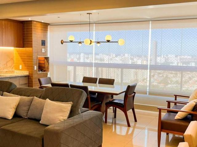 Apartamento 122m² no Planet Consciente Garden — Setor Bueno | 3 Quartos, 3 Suítes