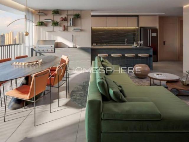 Apartamento 123m² a 195m², 3 ou 4 suítes, 2 vagas à venda na Vila Clementino
