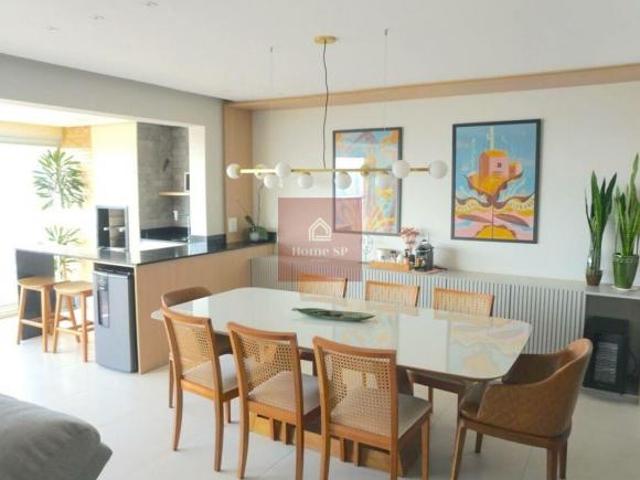 Apartamento 123m² com 3 Suítes, Varanda Gourmet e 2 Vagas | Vila Mascote, SP