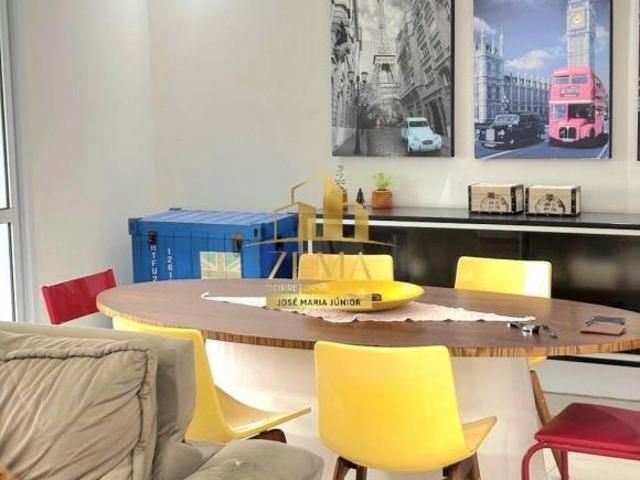 Apartamento 124m2, 03 Sts, Varanda Gourmet, 02 Vagas, Vila Oliveira