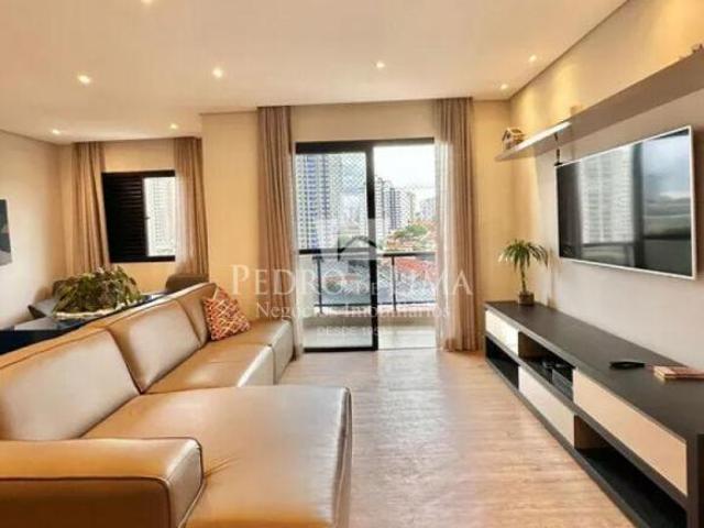 Apartamento 124m² 4 quartos 3 suítes 3 vagas área de serviço. Condomínio Vivendas Anália Franco