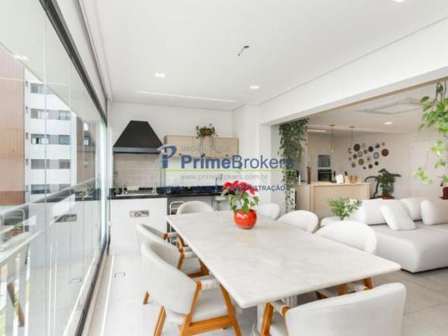 Apartamento, 130m² 2 Dormitórios, 2 Suítes, 2 Vagas, Varanda Gourmet Brooklin