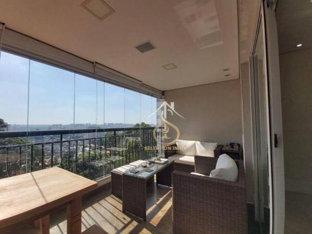 Apartamento 133m para locação 3 suítes Verde Morumbi