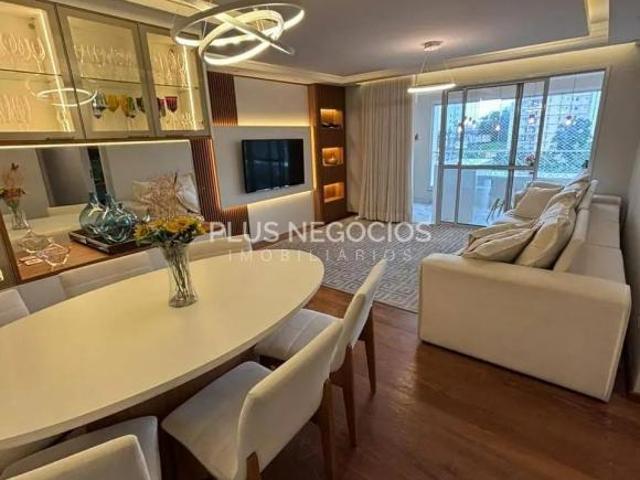 Apartamento 134m² à venda no Portal da Colina, 100&amp amp #37  mobiliado, 3 suítes, 3 vagas, varand