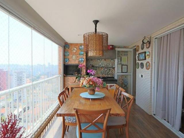 APARTAMENTO 137M² COM VARANDA GOURMET ANDAR ALTO EXCELENTE LOCALIZAÇÃO NA SAÚDE