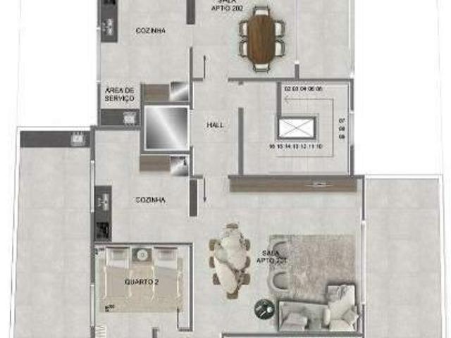 Apartamento para venda em Eldorado, Contagem
