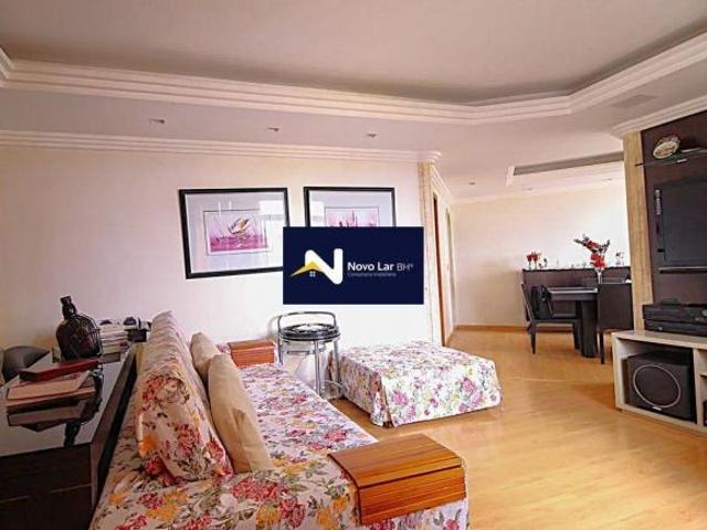 Apartamento 150m² com 4 quartos, 3 vagas, lazer no Sion