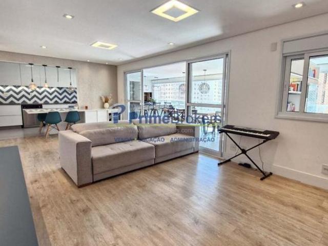 Apartamento, 164m² 3 Dormitórios, 3 Suítes, 3 Vagas, Varanda Gourmet Brooklin