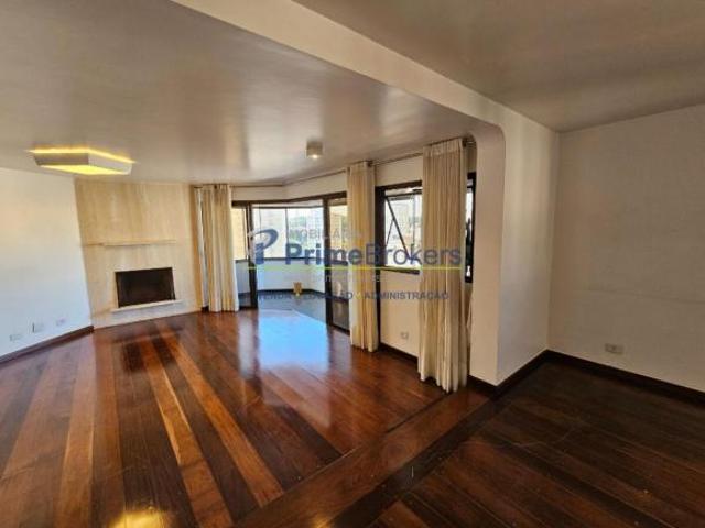 Apartamento, 170m² 3 Dormitórios, 3 Suítes, 2 Vagas, Sacada com Vista Permanente Moema