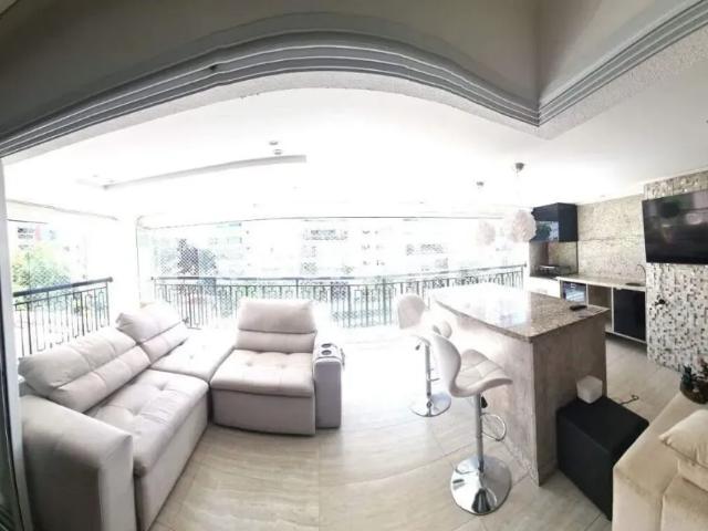 Apartamento 177 m² com 3 suítes, 3 vagas e varanda gourmet – Campestre, Santo André