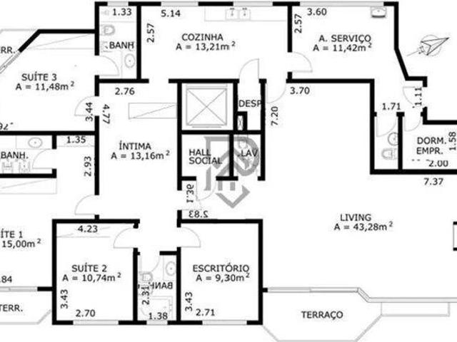 Apartamento 190m² no coração do Itaim Bibi