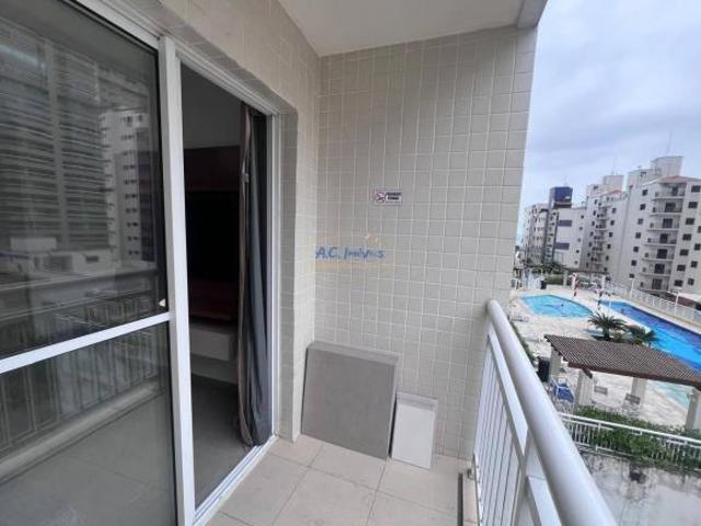 Apartamento 1 dorm com Varanda e Lazer Completo na Ocian Financia!