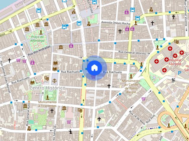 Apartamento 1 dorm Centro Historico