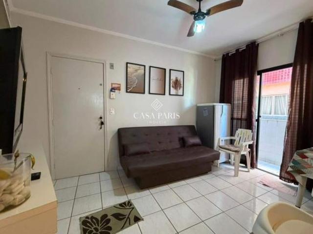 Apartamento 1 Dorm, Mobiliado, 1 Vaga | Bairro Tupi, Praia Grande/SP