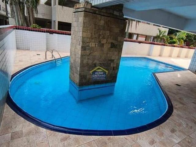 Apartamento 1 dorm no Forte Apenas 300mts da Praia e Financia!
