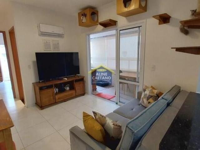 Apartamento 1 dorm na Guilhermina Lado Praia Financia!