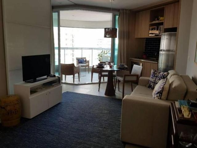 Apartamento 1 dorm na quadra da praia com serviços 1 vaga lazer completo!