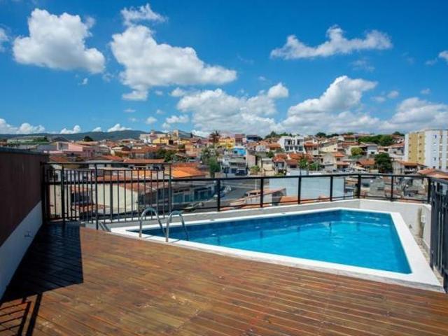 Apartamento 1 Dorm, Semi Mobiliado à venda, 46m2 por R$ 375.000 Jd. Alvinópolis Atibaia/SP