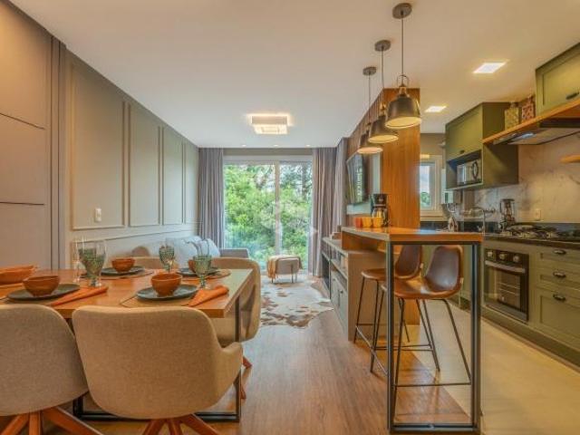 Apartamento 1 dormitório, 53,56m², 1 vaga no Bairro Bavária, em Gramado