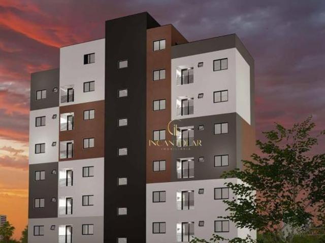 Apartamento 1 dormitório com sacada e churrasqueira | Lançamento próximo ao Jardim Botânico | Minha