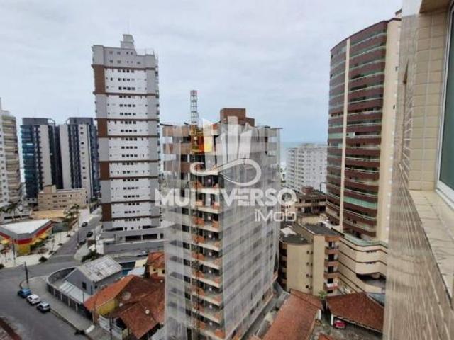 Apartamento 1 Dormitório com Varanda Gourmet na Zona Orla da Caiçara — Praia Grande/SP
