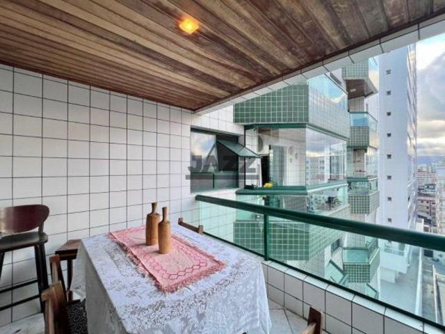 Apartamento 1 Dormitório com Varanda e Lazer Completo no Canto do Forte em Praia Grande