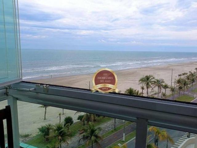 Apartamento 1 Dormitório com vista mar no Florida, Praia Grande SP