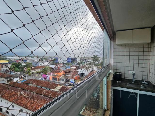 Apartamento 1 dormitório com vista livre em Aviação, Praia Grande/SP