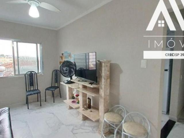 Apartamento 1 dormitório com 42 M² em Praia Grande, Vila tupi, 500 metros da praia e próximo ao comé