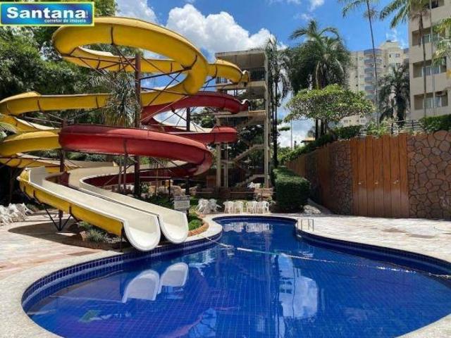 Apartamento 1 dormitório à venda, 24 m² por R$ 75.000 Golden grande Hotel Caldas Novas/GO