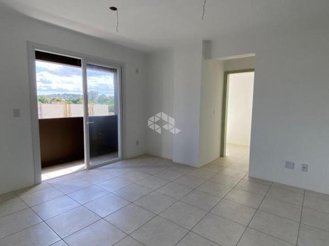 Apartamento 1 dormitório em NH, com sacada, churrasqueira e box