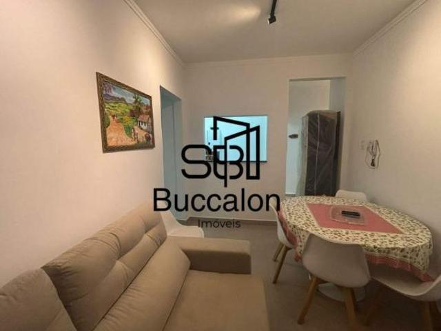 Apartamento 1 Dormitório Frente Mar Porteira Fechada — Embaré, Santos