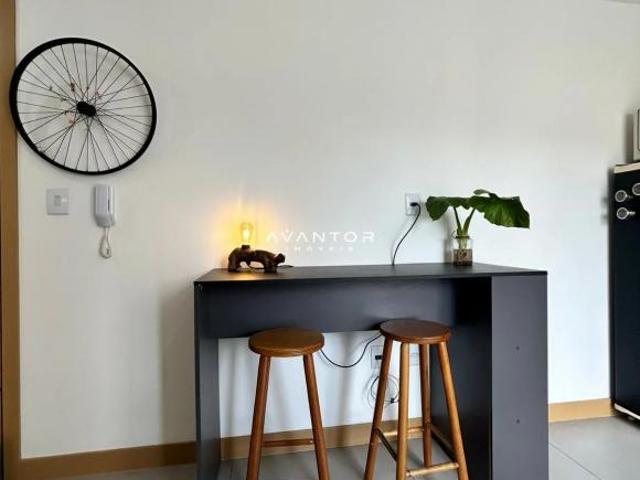 Apartamento 1 dormitório mobiliado no centro