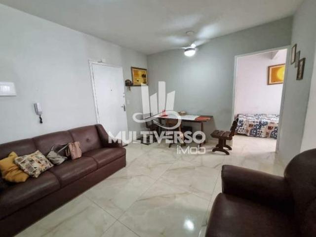 Apartamento 1 dormitório mobiliado a 100 metros no Boqueirão