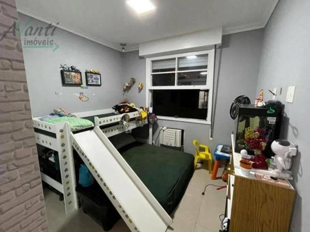 Apartamento 1 dormitório mobiliado à 1 quadra da praia no Boqueirão, em Santos Avanti Imóveis