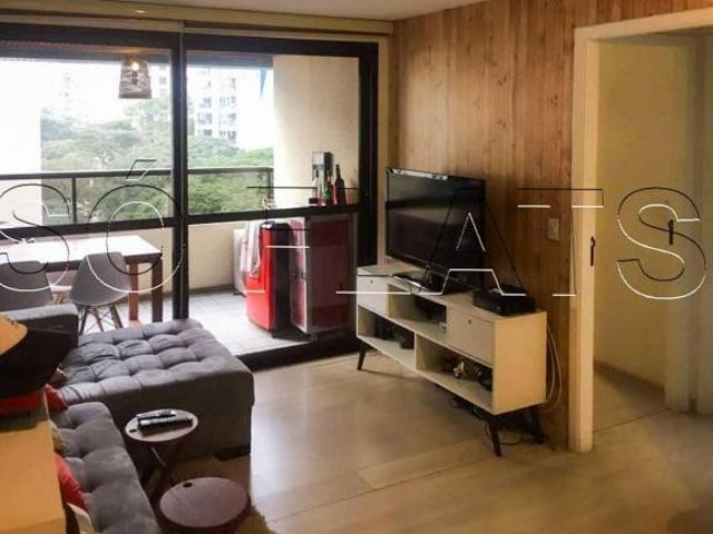 Apartamento 1 dormitório mobiliado à venda Vila Nova Conceição 44m² com vaga