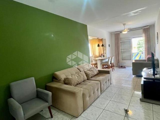 Apartamento 1 dormitório mobiliado com box/vaga de garagem em Capão da Canoa