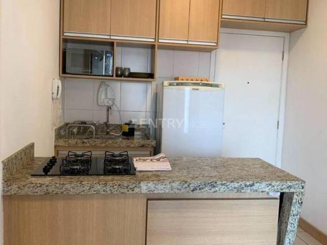 Apartamento 1 dormitório mobiliado em Vila Arens II, Jundiaí | Andar Alto com Lazer Completo