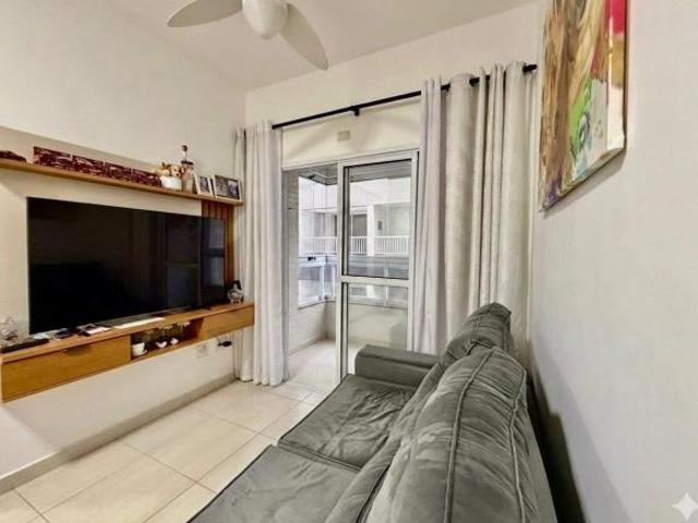 Apartamento 1 Dormitório no Canto do Forte – Praia Grande/SP | 44m² | Varanda + 1 Vaga | Aceita Fina