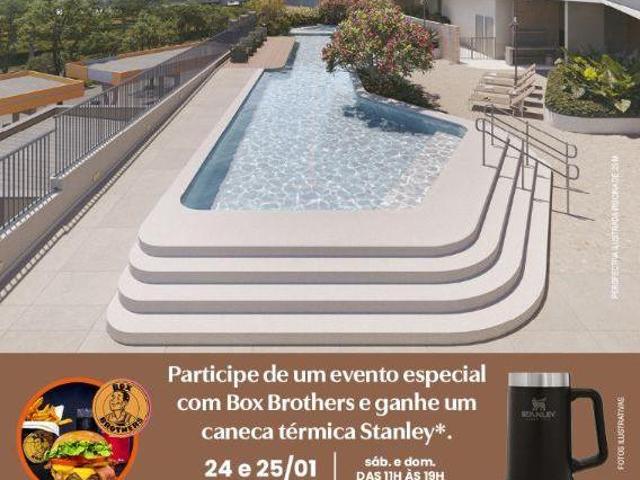 Apartamento 1 dormitório na Chácara Santo Antônio Piscina de 25 metros Rooftop a mais de 90 m