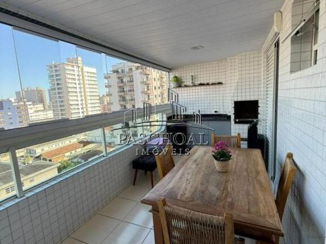 Apartamento 1 dormitório s à venda, 59,37m² por R$ 450mil Canto do Forte Praia Grande/SP