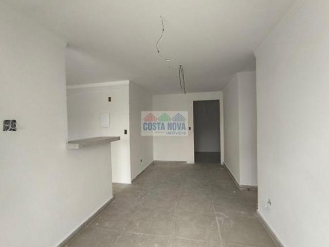 Apartamento 1 dormitório, sacada gourmet, 1 vaga e Lazer no bairro Boqueirão em Praia Grande