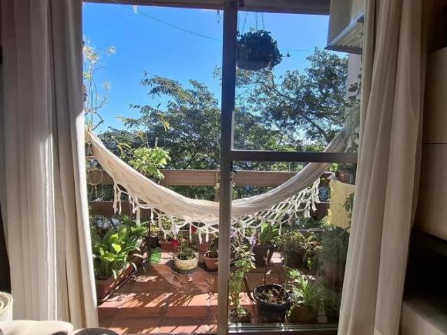 Apartamento 1 dormitório sala 2 ambientes garagem fechada ensolarado com vista