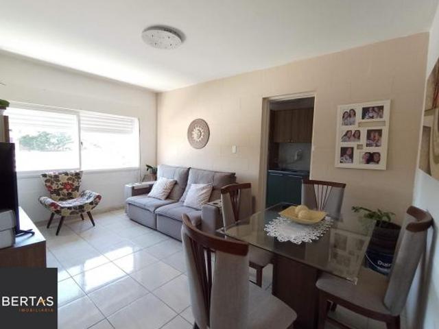 Apartamento 1 dormitório semi mobiliado no Rubem Berta