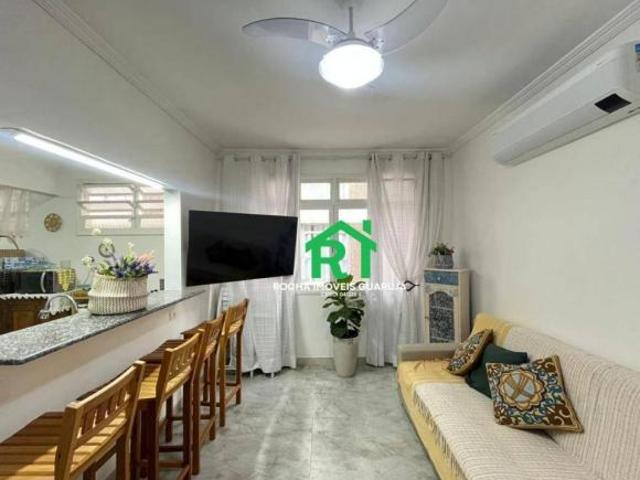 Apartamento 1 Dormitório Suíte, 1 Vaga, Enseada, Guarujá/SP