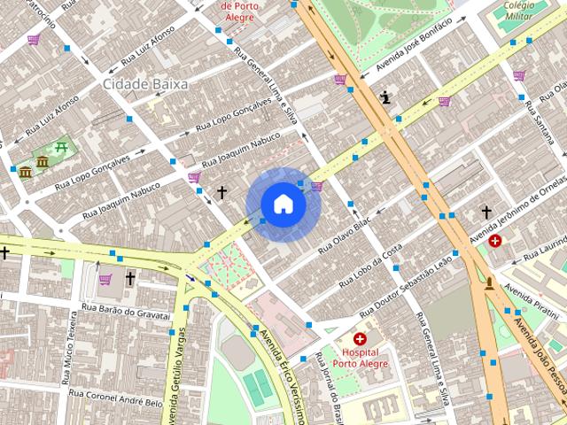 APARTAMENTO 1 DORMITORIO PORTO ALEGRE