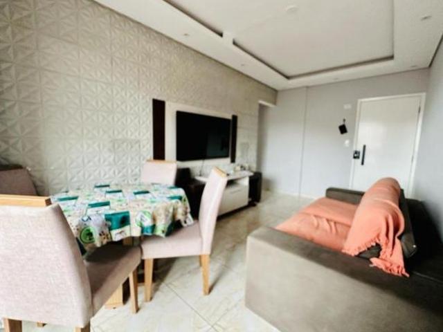 Apartamento 1 dormitório Porteira Fechada com Vista Parcial para o Mar | Praia Grande, Vila Tupi
